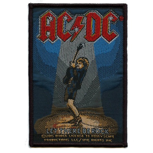 Acdc Laisser There Be Rock Tissé Patch à Repasser | eBay