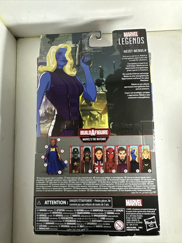 Marvel Legends Heist Nebula 6" What If …?Action Figure Set Brand New ...
