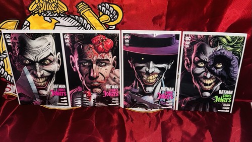 Batman Three Jokers Book Three #3 Variant Cover Lot Of Four Joker | eBay