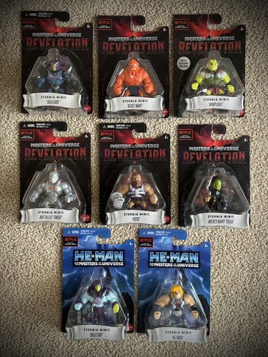 Masters of the Universe Mini Revelations (MOTU) Figures Lot of 8 | eBay