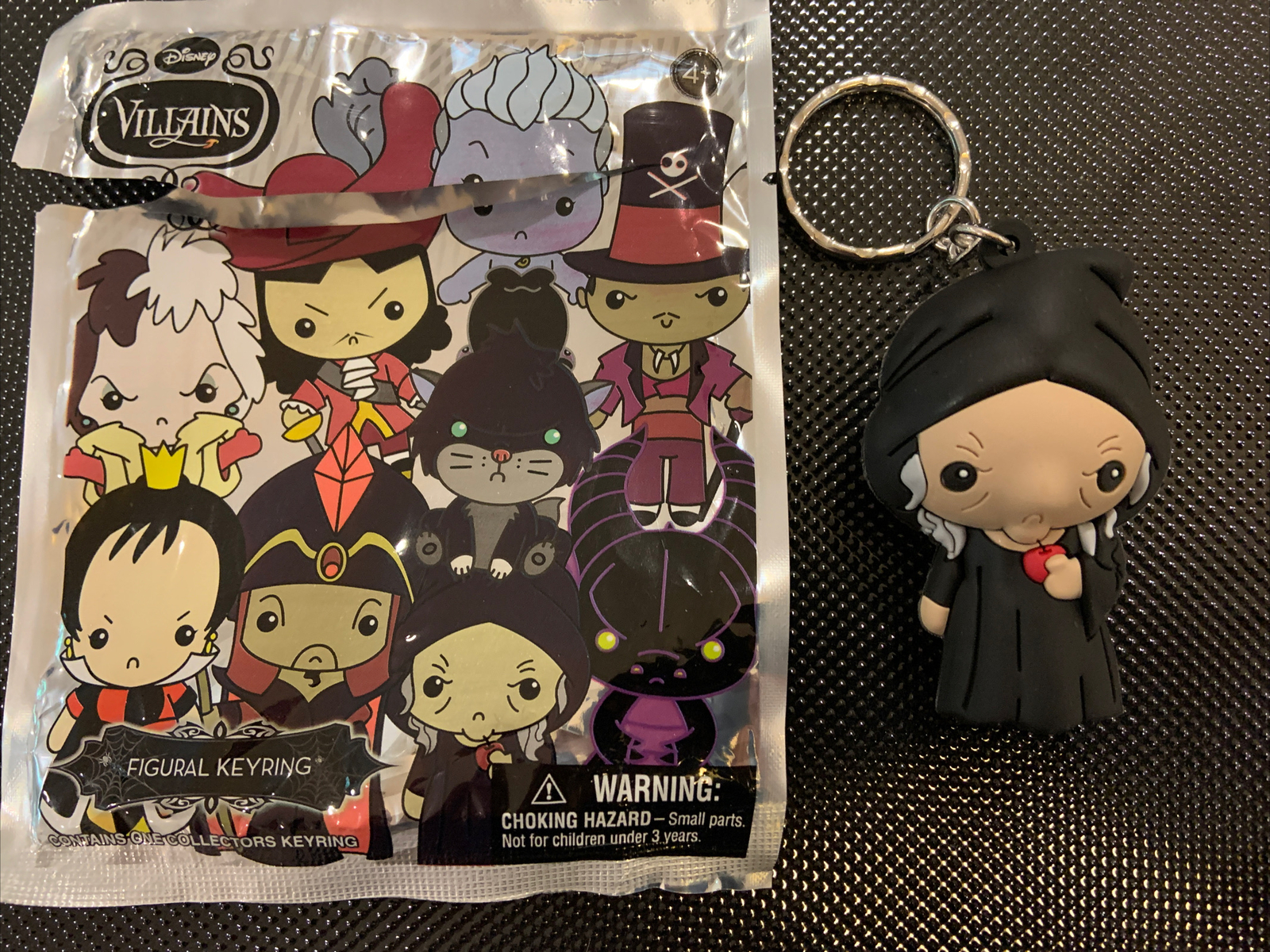 Disney Villains Series 1 Mystery Figural Keychain EVIL QUEEN w/Original ...