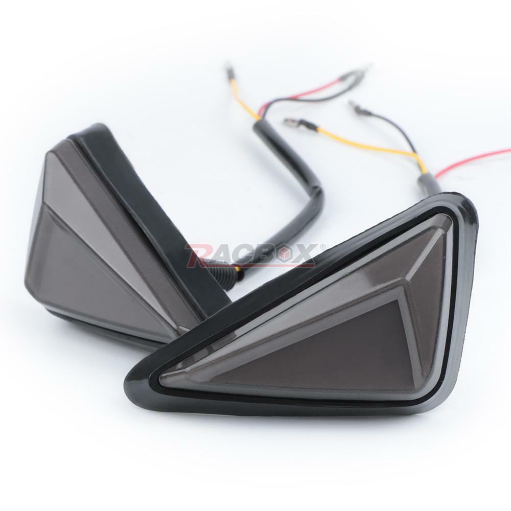 Motorcycle Flush Mount DRL LED Turn Signals Indicator Blinker Light ...