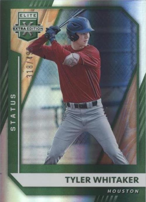 2021 Panini Elite Extra Edition - Tyler Whitaker #87 Status Green /499 ...