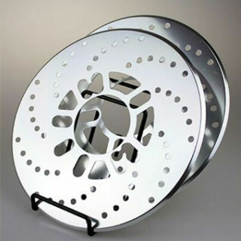 2xSilver Aluminium Disc Brake Cover Car SUV Wheel Decorative Rotor ...
