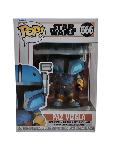 Funko Pop! Star Wars Mandalorian Paz Vizsla #666 - Collector! | eBay