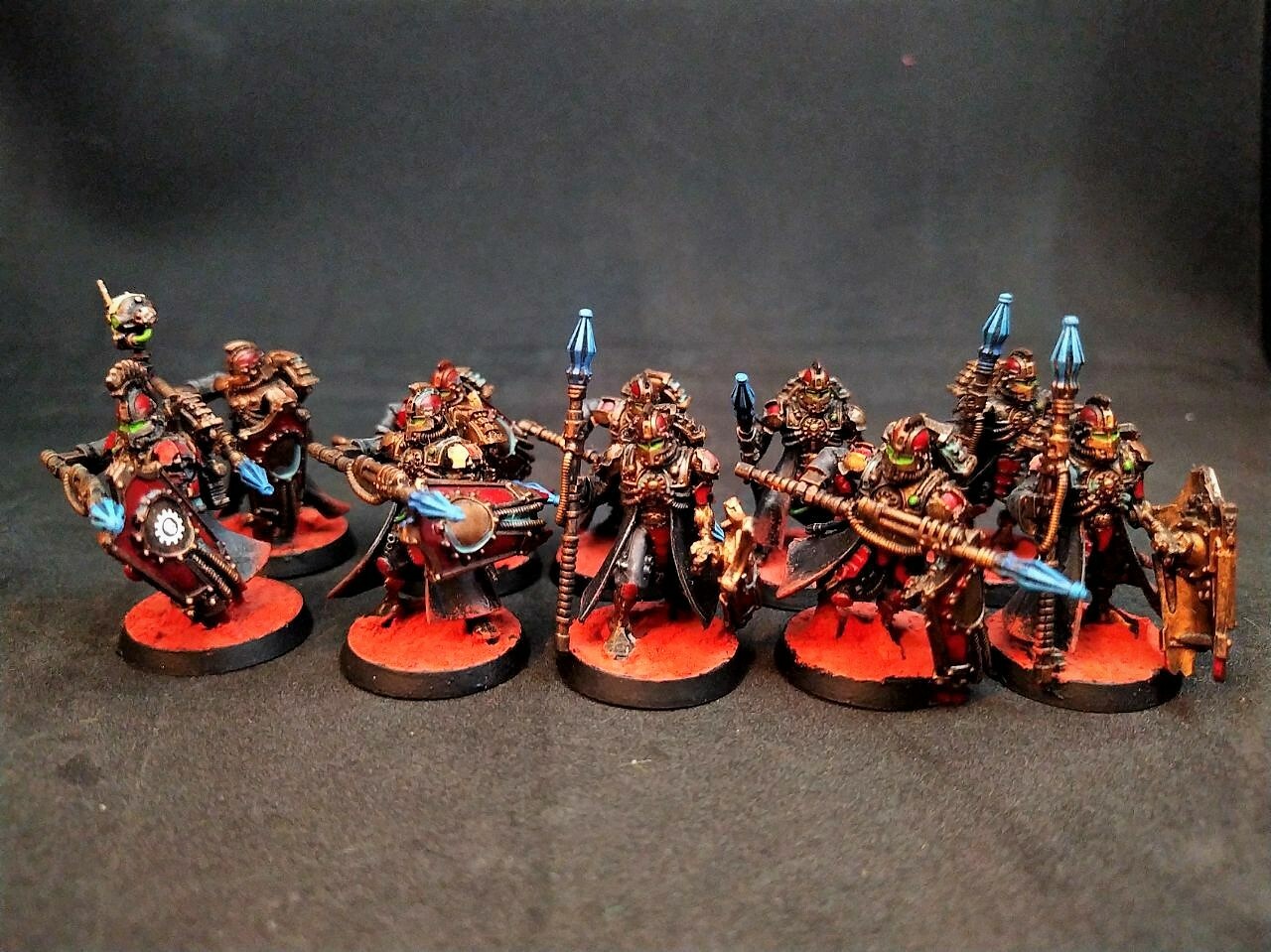 Secutarii Hoplites Squad painted Warhammer 40k Adeptus Mechanicus | eBay