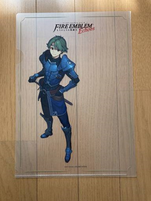 Alm Fire Emblem 0 Cipher Clear File Folder FE Echoes | eBay