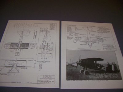 VINTAGE..CURTISS R-6 ARMY RACER..4-VIEWS/SPECS (954F)...RARE! | eBay