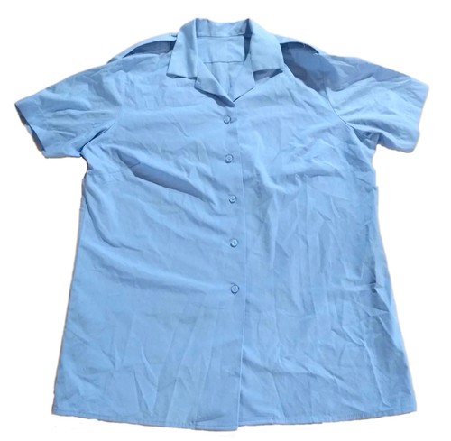 WRAF Blue Blouse Genuine British Royal Air Force RAF Issue Short Sleeve ...