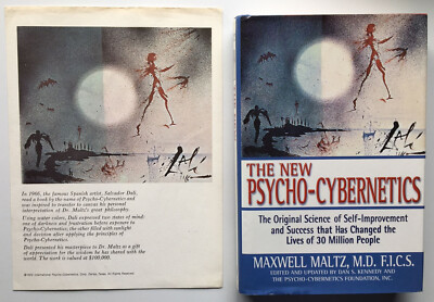 NEW PSYCHO-CYBERNETICS LOT- Maxwell Maltz + Dan Kennedy + Salvador Dali ...