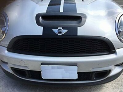 Matte Black Sport Front Mesh Hood Grille Grill for Mini Cooper S R56 ...