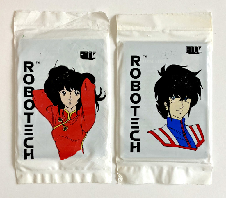 (2) Vintage 1985 FTCC Robotech - The Macross Saga - Trading Card Packs ...