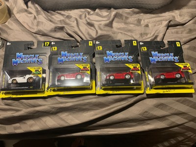 3 MAISTO MUSCLE MACHINES FERRARI F40 RED 1 Lamborghini Countach Lot In ...