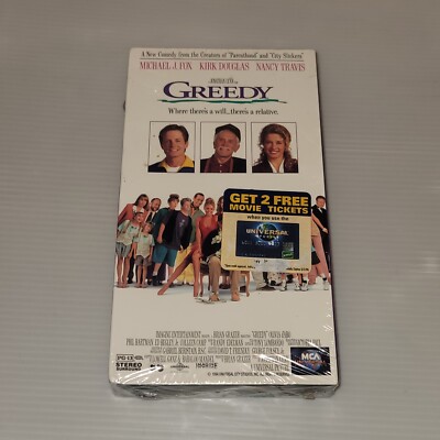 Greedy (VHS, 1994) Brand New Factory Sealed! OOP! Rare! 96898200431| eBay