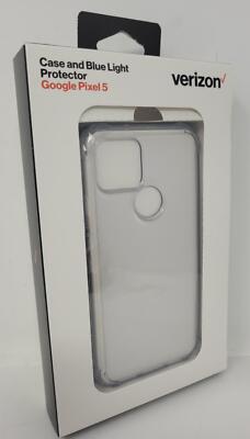 Verizon Clear Case & Blue Light Screen Protector for Google Pixel 5 | eBay