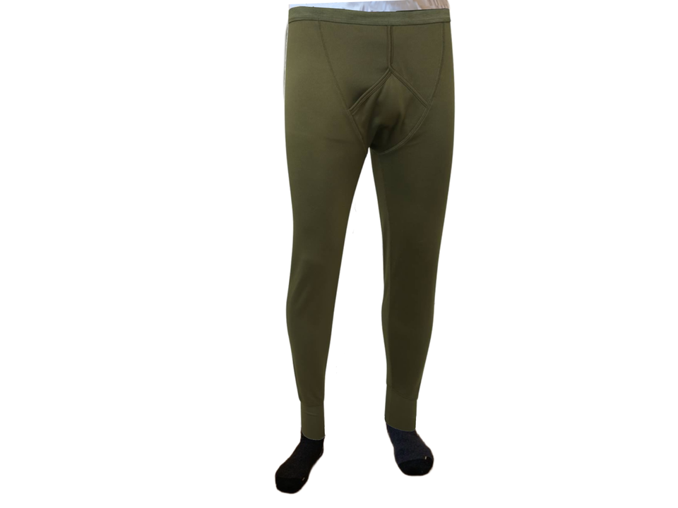 2x Pairs British Army Surplus Thermal Long Johns Olive Green Warm Base ...