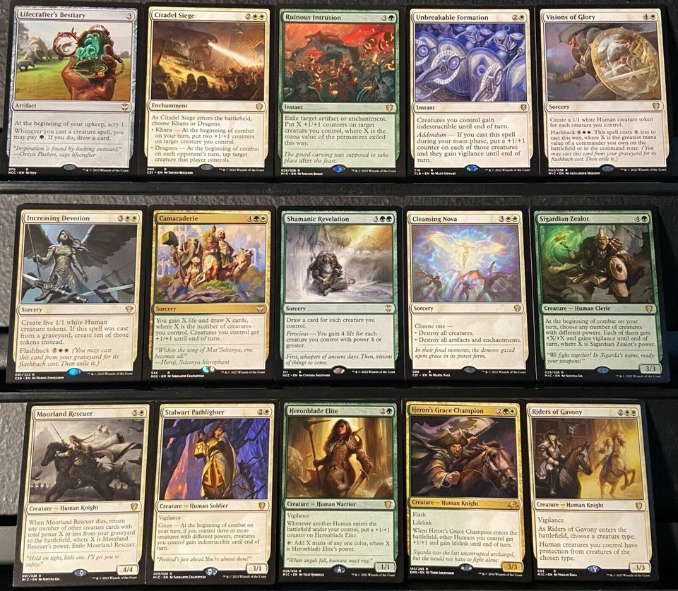 ***Custom Commander Deck*** Kyler, Sigardian Emissary - Humans - EDH ...