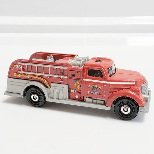 Matchbox Red 2020 MBX Rescue Dasher 1:64 Fire Truck Collect Or Modify ...