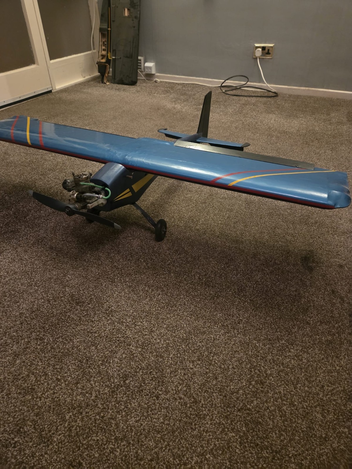 Wot 4 RC Model Plane With Engine | eBay UK