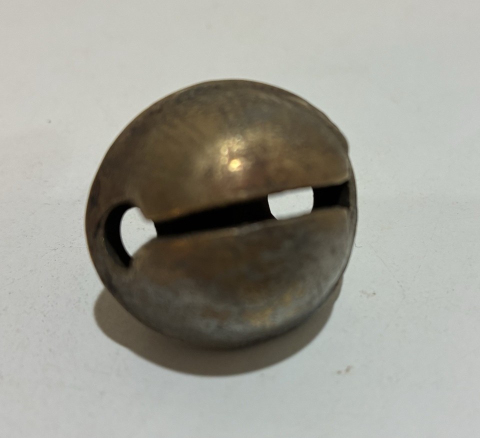 Antique Brass Sleigh Bell Santa’s Sleigh Bell Polar Express Sleigh Bell ...