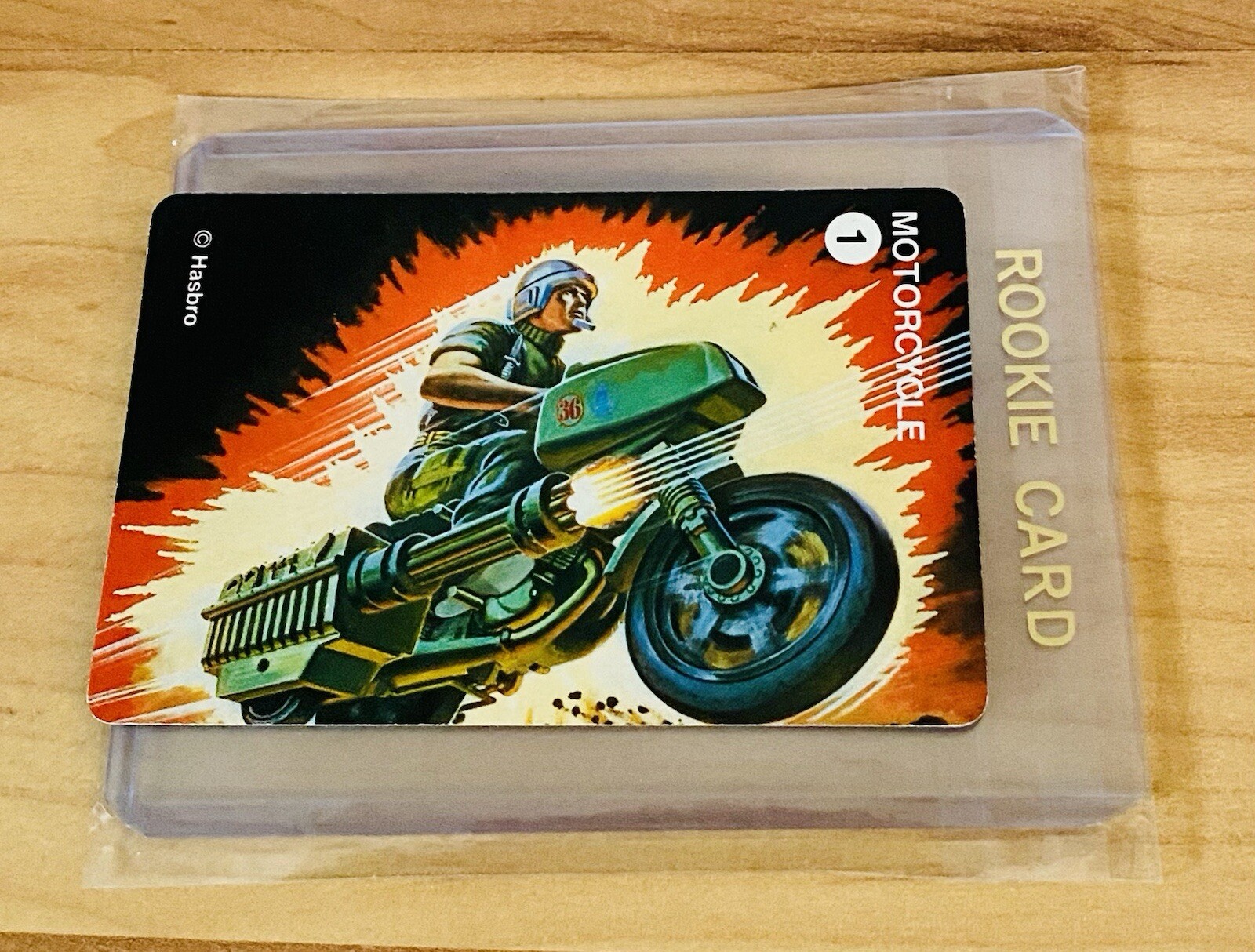 Rapid Fire Motorcycle 1982 Hasbro GI Joe Card Game Motorcycle Vintage 🌟 ...