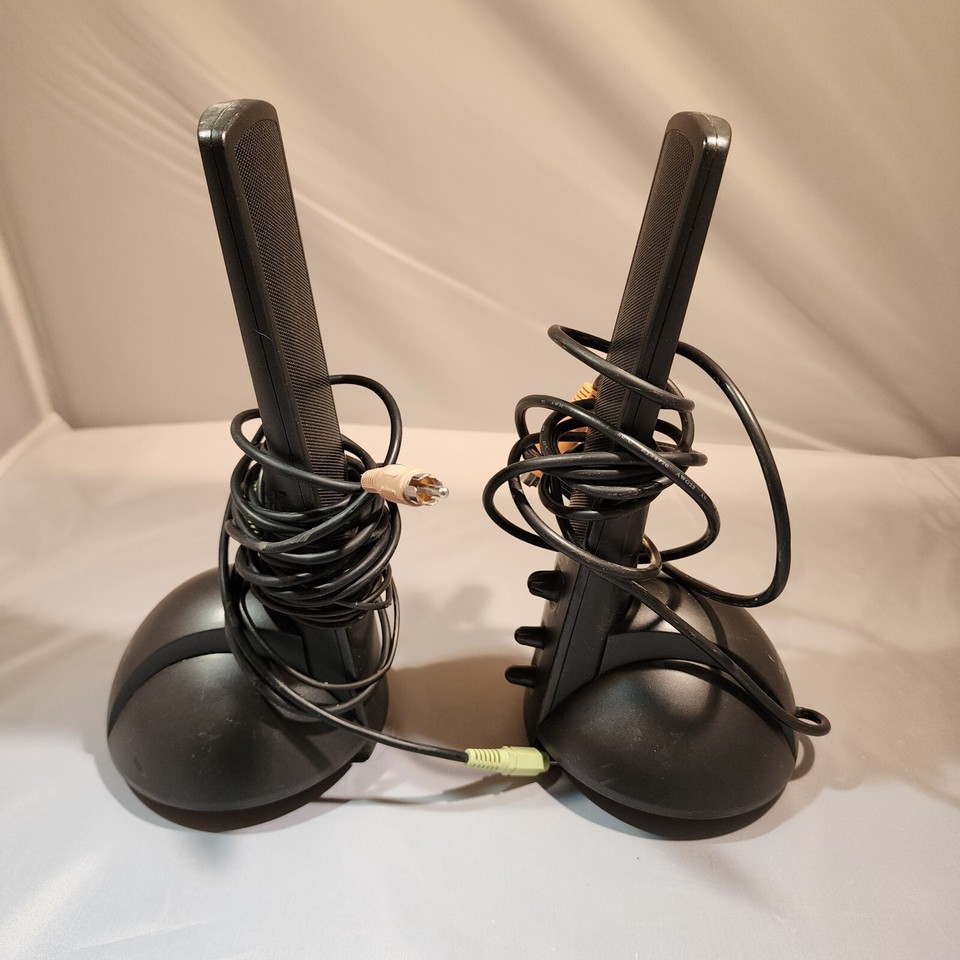 Altec Lansing ATP3 Multimedia Computer Subwoofer & Surround Speakers w ...