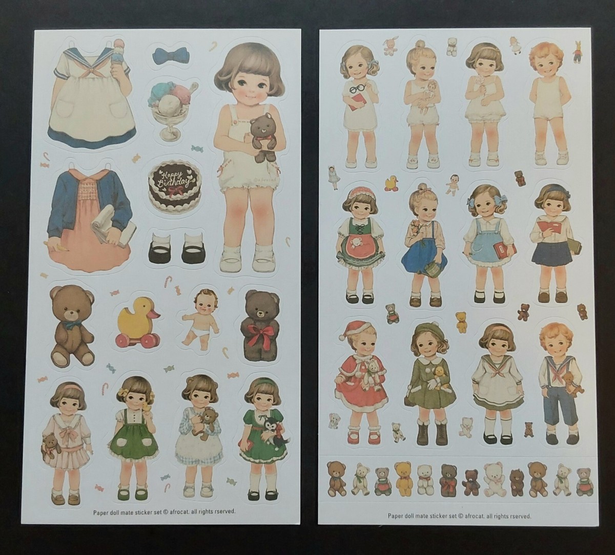 Paper Doll Sticker Cute - Infoupdate.org