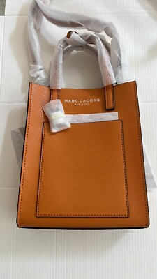 Marc Jacobs Micro Grind Leather Crossbody Satchel Tote Bag in Dessert ...