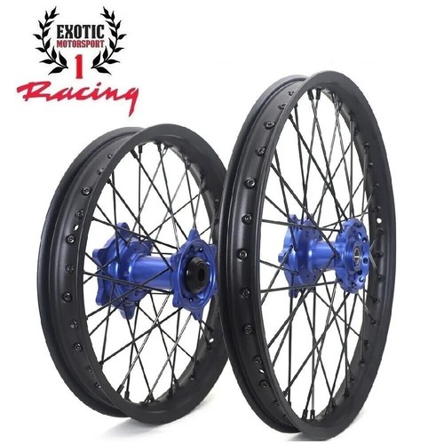 Yamaha 21" 18" CNC Spoked Wheels Rim Set WR250F 2020-2023 WR450F 2019 ...