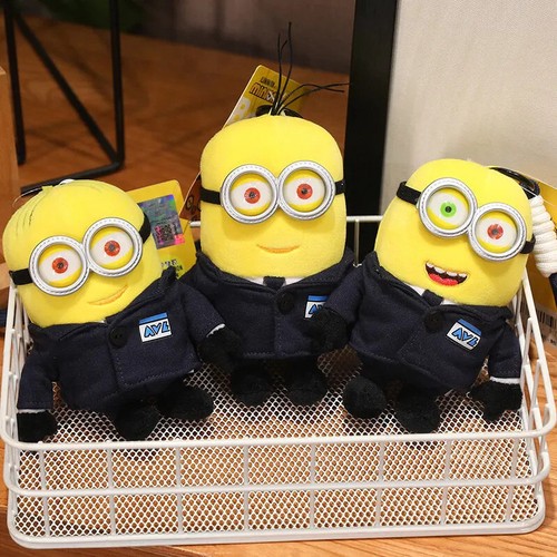 Cute Minions Yellow Plush Pendant Stuart Soft Toy Kid’s Xmas Gift Decor ...