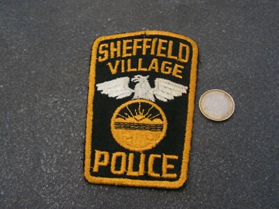 PATCH POLICE ECUSSON COLLECTION USA police sheffield | eBay