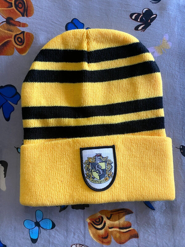 Wizard Academy House Yellow & Black Cosplay Costume Hat Cap Beanie | eBay