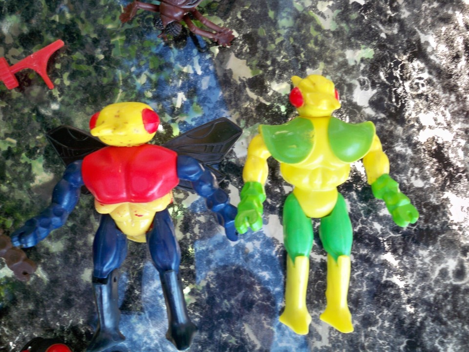 Bugmen of Insecta action figures LOT 1983 Multi-Toy DFC VINTAGE ...