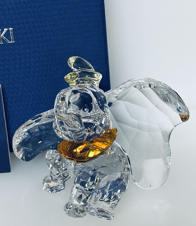 New In Box Swarovski 2011 Disney Dumbo Sweet Elephant Crystal Figurine ...