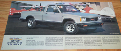 1983 GMC S15 GYPSY TRUCK ORIGINAL DEALER ADVERTISEMENT AD 83 PICKUP ...