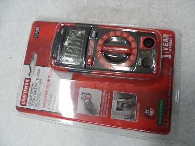 Multimeters - Craftsman Digital Multimeter