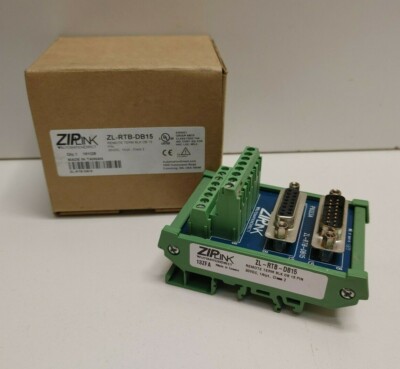 NEW OLD STOCK! AUTOMATION DIRECT ZIP LINK REMOTE TERMINAL BLOCK ZL-RTB ...