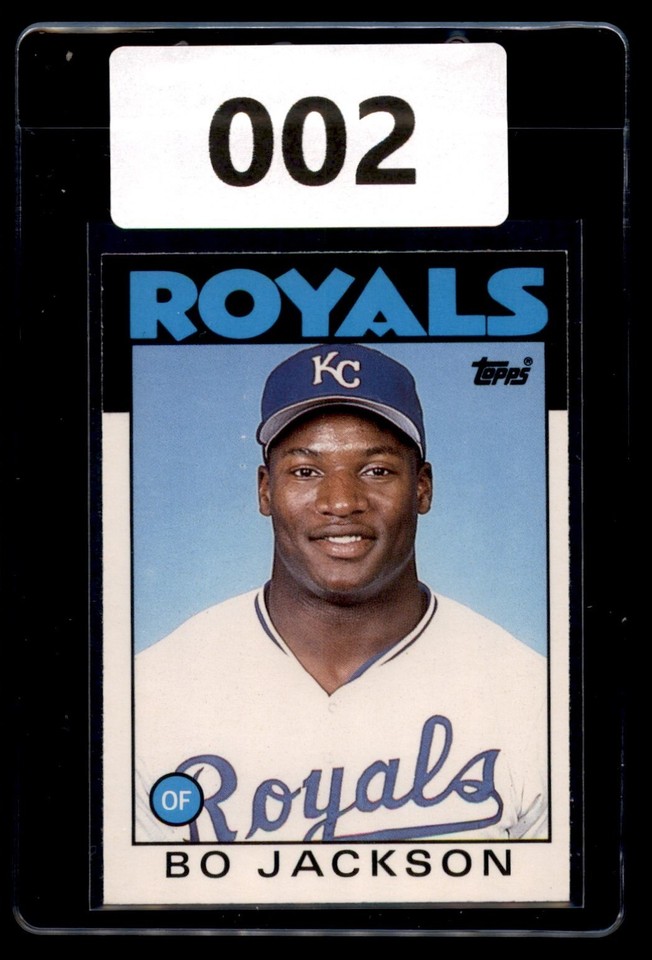 1986 Topps Traded #50T Bo Jackson Rookie Card RC | eBay