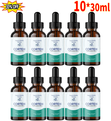 10Pack Cortexi Drops - For Ear Health, Hearing Support, Healthy Eardrum ...