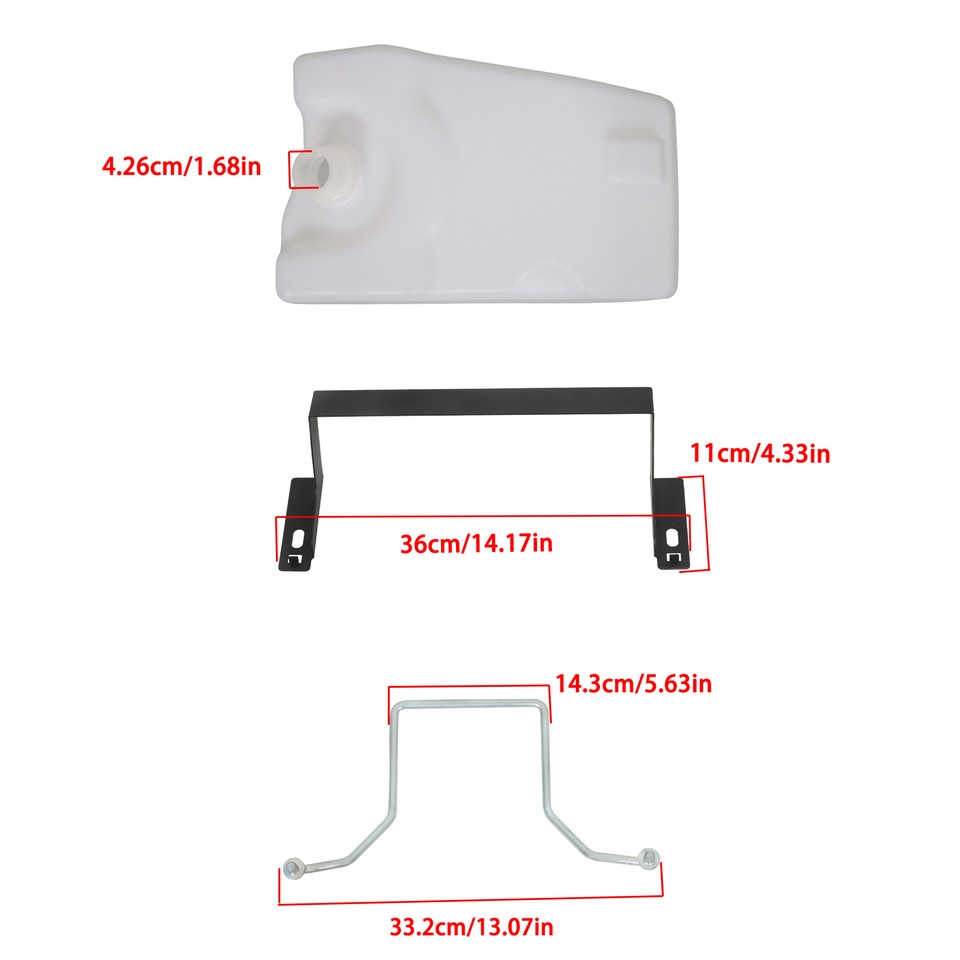 For John Deere Gas Fuel Tank GY21876 GY21102 GY20894 D105 D120 LA140 ...