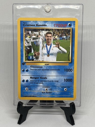 Cristiano Ronaldo Pokémon Card Full Art Portugal | eBay