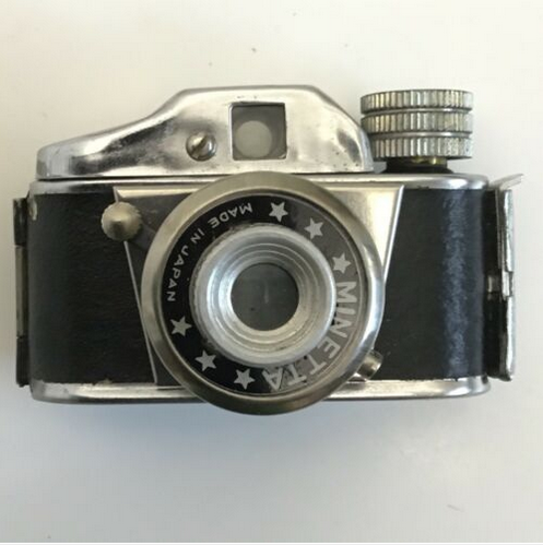 MINI VINTAGE MICRO MACCHINA FOTOGRAFICA MINETTA MADE IN JAPAN ANNI 60 ...