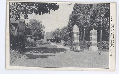 Entrance to Tressler Orphans' Home LOYSVILLE PA Perry County Orphanage ...