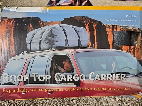 Axius Roof Top Cargo Carrier 15 Cubic Feet Weather-Resistant Soft ...