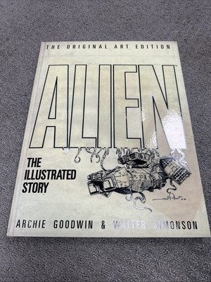 Titans Books Alien the illustrated story Signed WALT SIMONSON 2012 | eBay