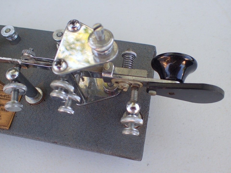Vintage VIBROPLEX Telegraph Key Radio Telegraph Code Key #89 | eBay