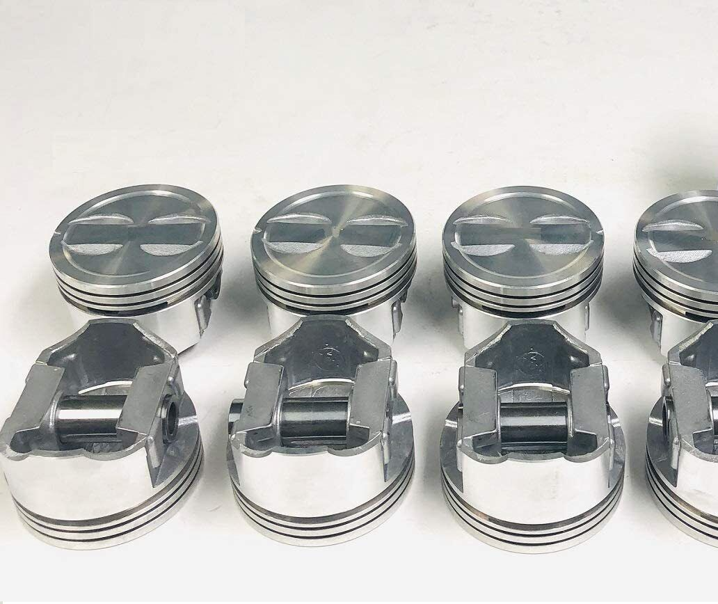 SILVOLITE Pistons Set/8 for 1996-2002 Chevy 265/4.3 305/5.0 V8 Vortec ...