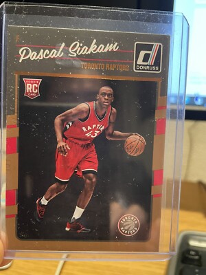 Pascal Siakam 2016-17 Donruss Basketball Rookie Card RC #171 Toronto ...
