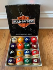Harley-Davidson Roadhouse Collection Custom Billiard Ball Set for sale ...