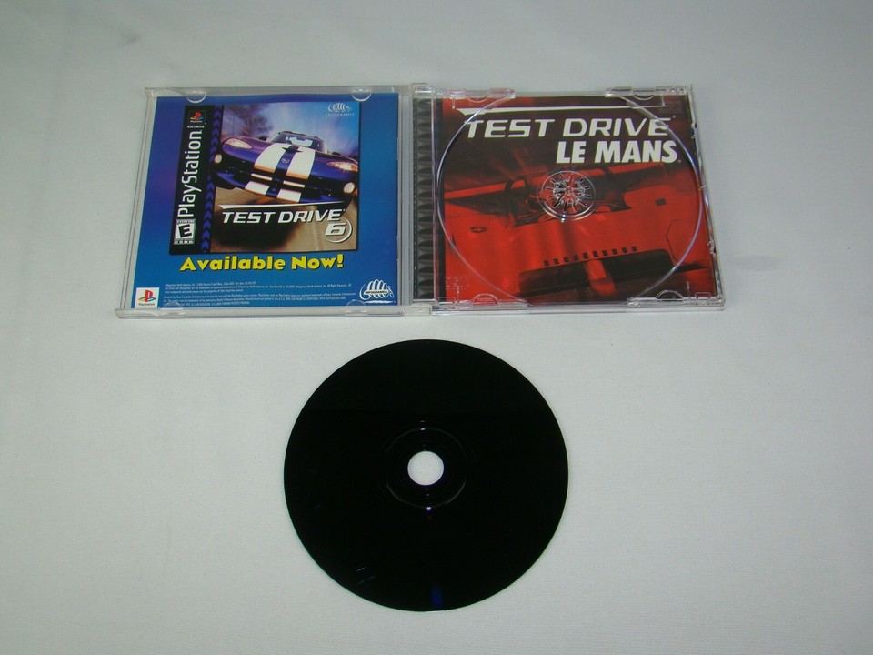 PlayStation PS1 Test Drive Le Mans game w/ case & manual, 2000 ...
